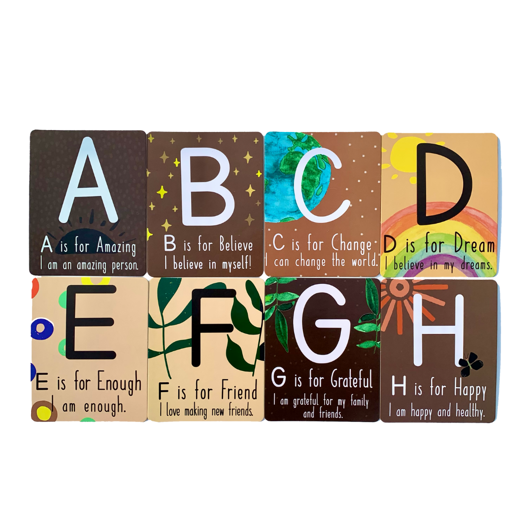 Alphabet Affirmation Flashcards – Kids for Culture®️