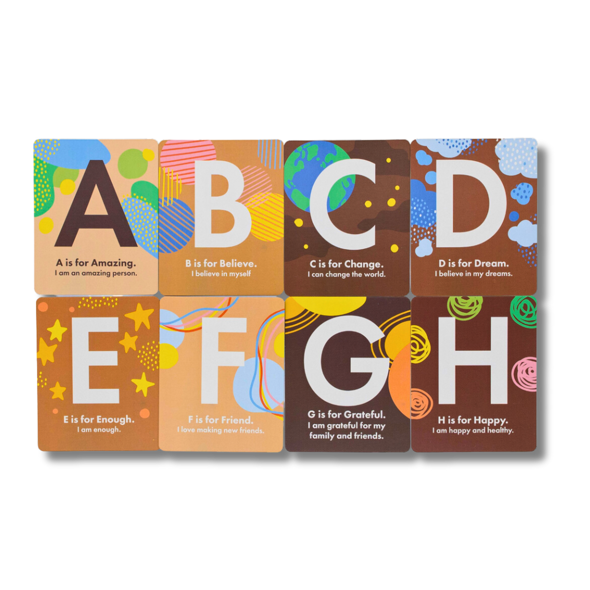 Alphabet Affirmation Flashcards – Kids for Culture®️