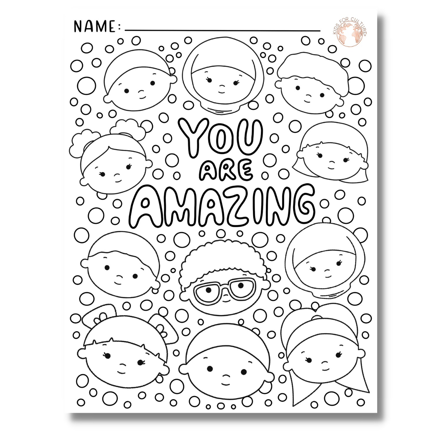 harmony day coloring pages printable